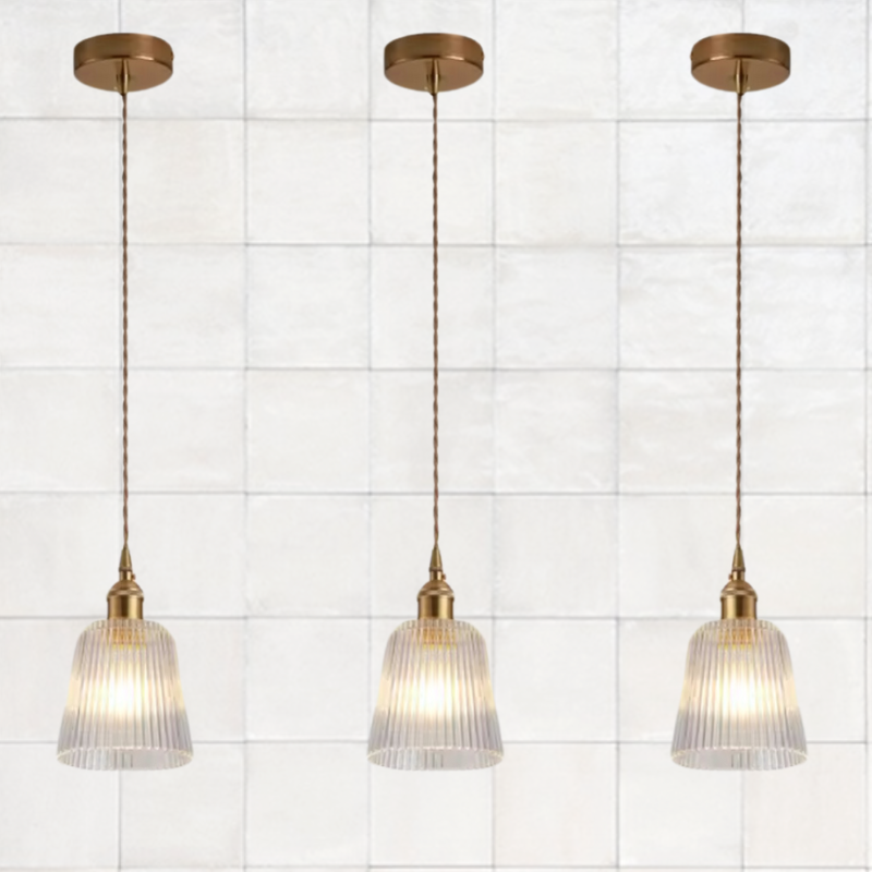 Grace Reeded - Ceiling Pendant - Luxy Interiors