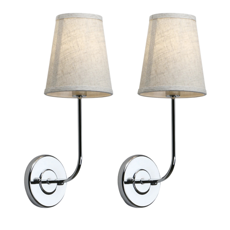 Darla - Twin Wall Pendants - Chrome - Luxy Interiors